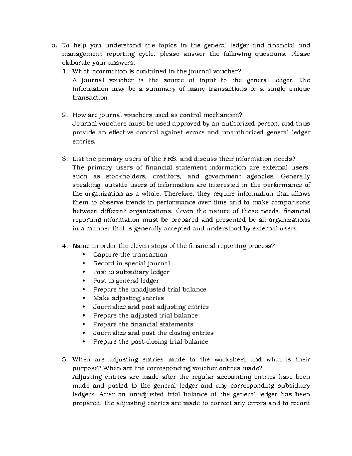 A9-2 - Accounting 9 Governance, Business Ethics, Risk Management and ...