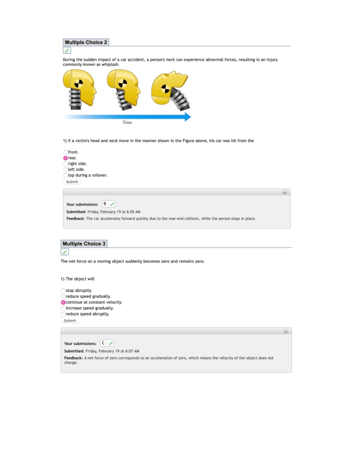 Homework 3 - PHYS 101 - Studocu
