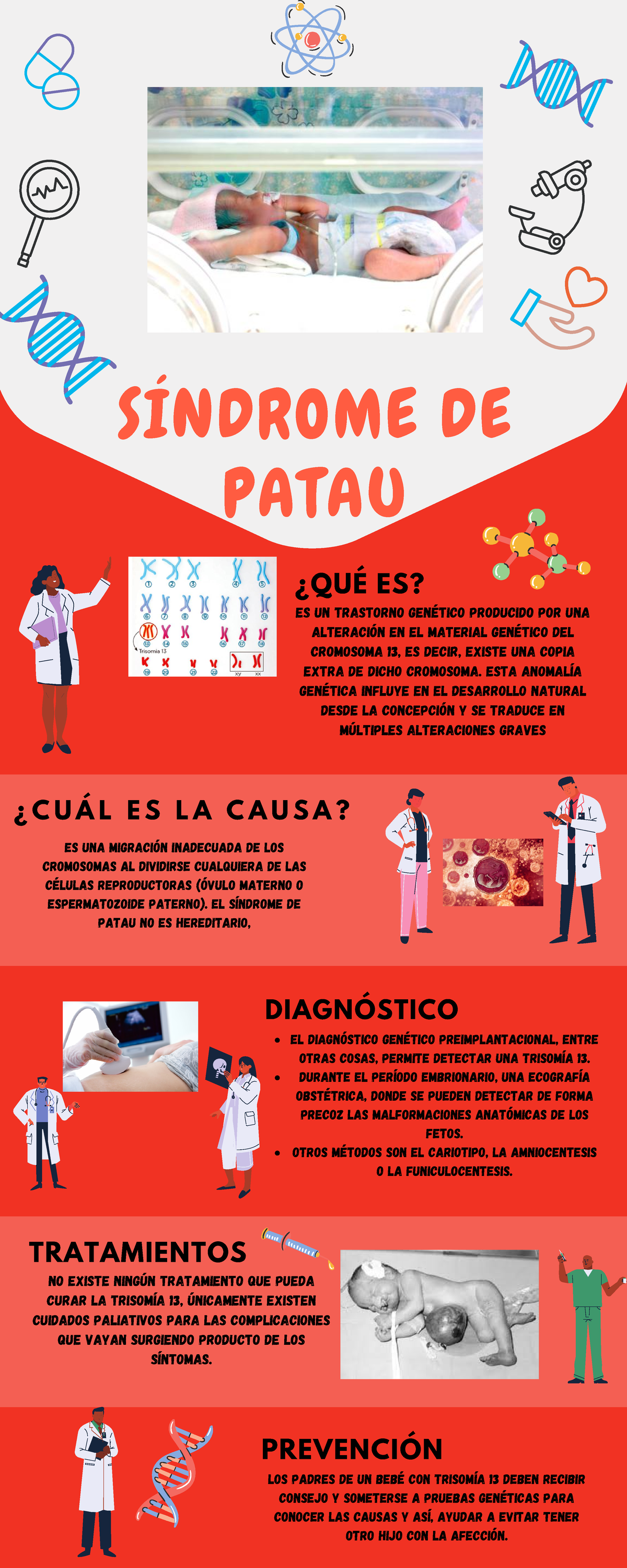 Sindrome de patau - SÍNDROME DE PATAU DIAGNÓSTICO El diagnóstico ...