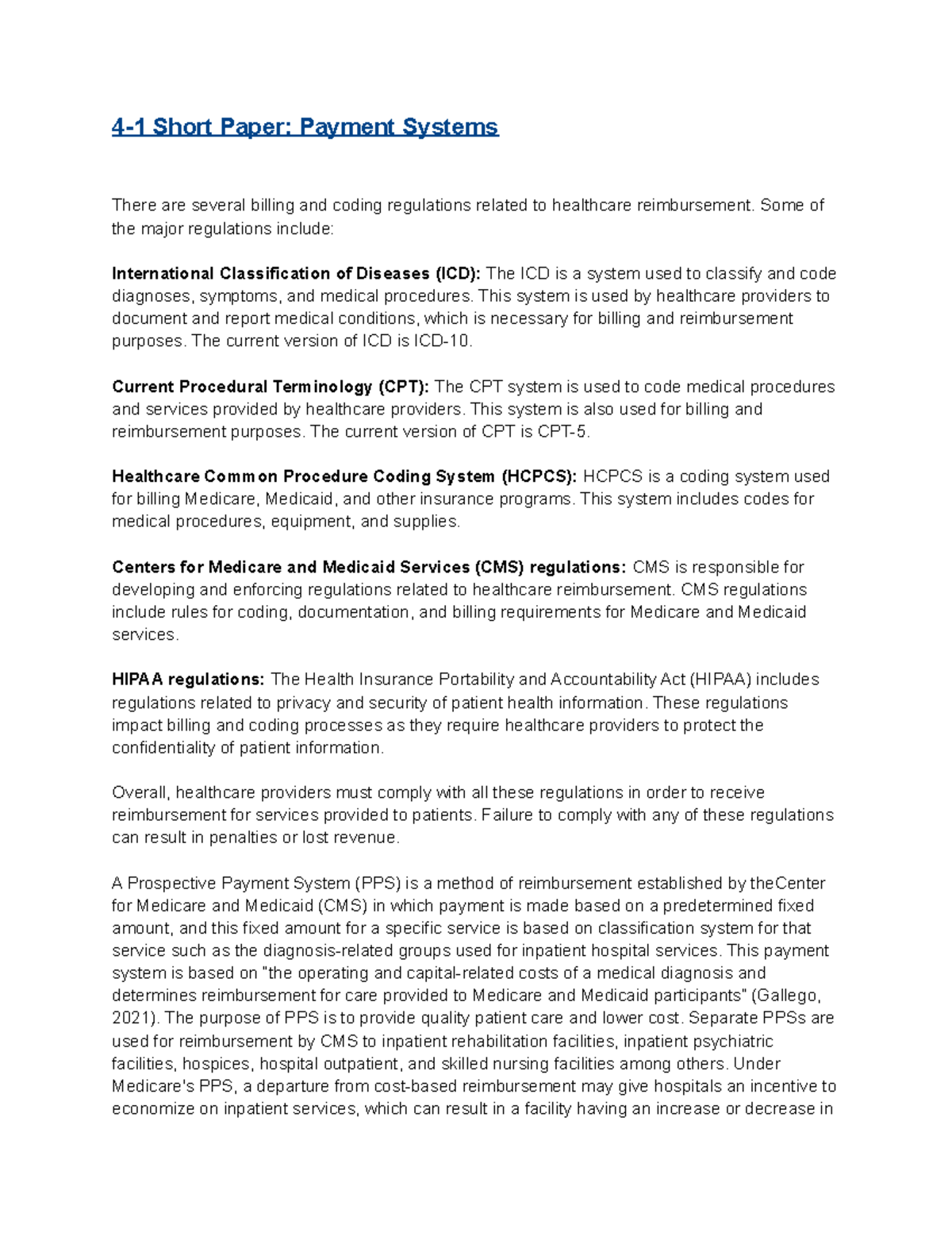4-1 Short Paper Payment Systems - 4-1 Short Paper: Payment Systems ...
