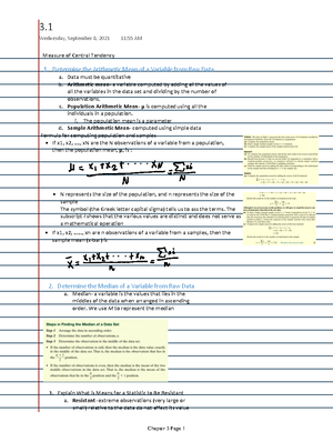 Intro to stats chap 1 - Statistics Ch. 1 Data Collection The entire group to be studied is ...