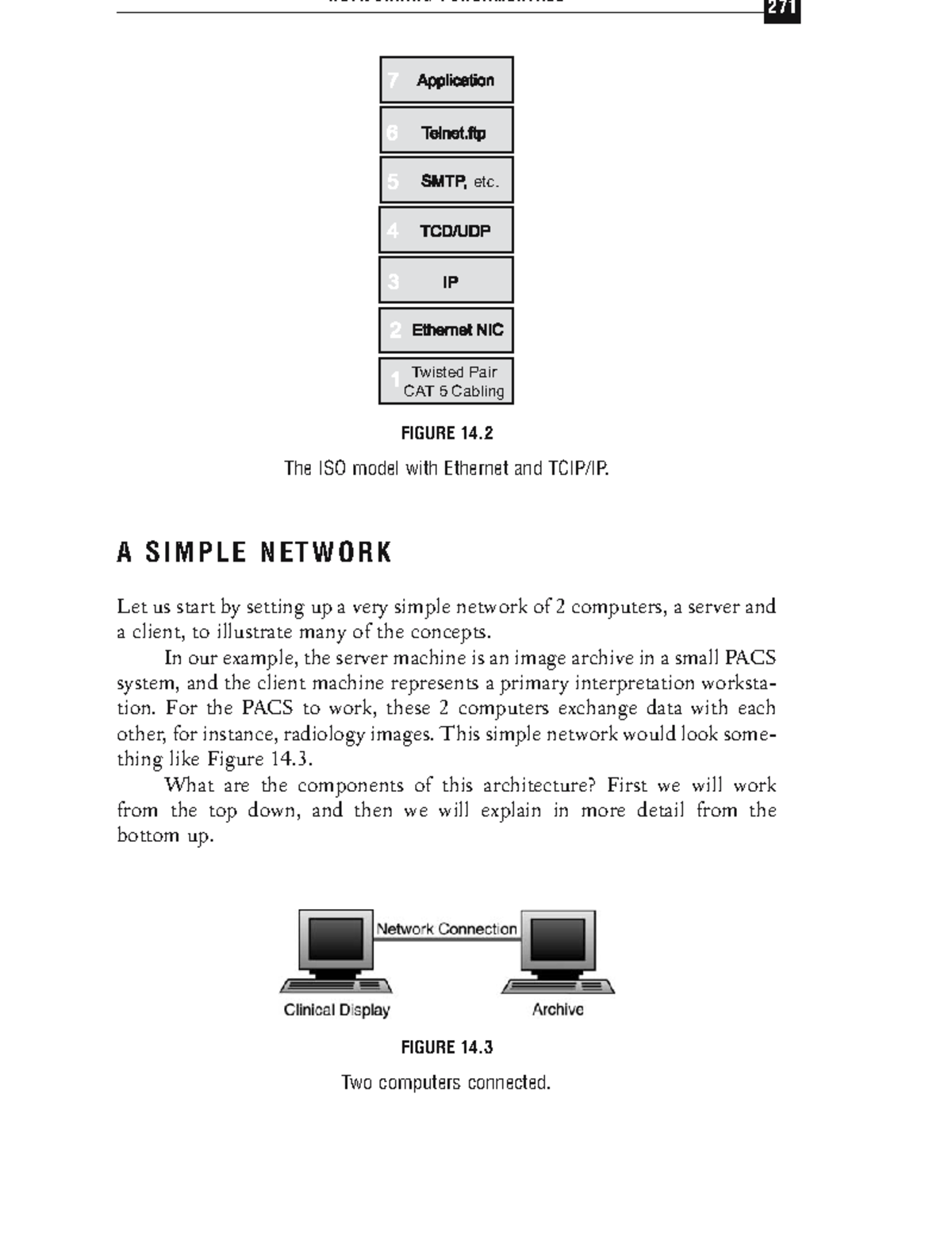 Networking 8 - A SIMPLE NETWORK Let us start by setting up a very ...