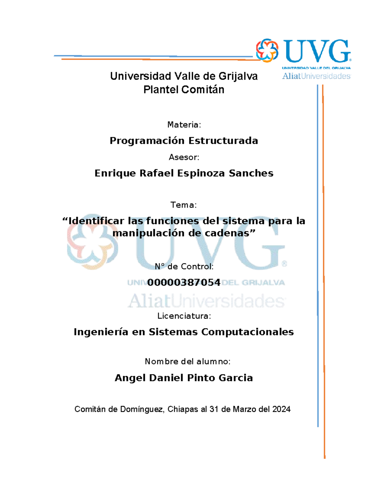 Funciones del sistema de cadenas - desarrollo de aplicaciones que se ...