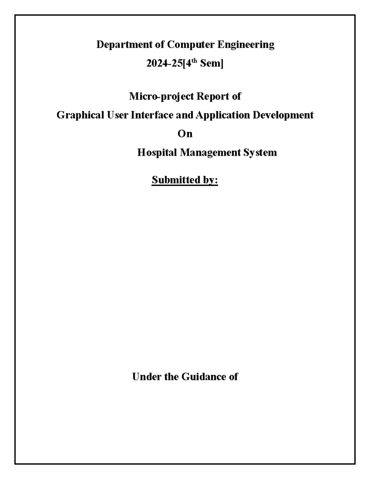 Vinit Gad report - Department of Computer Engineering 2024 - 25 [ 4 ...