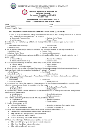 SAS 13 - Student Acitvity Sheet # 13 - DE GUZMAN, AUDREY JADE BAM BSA1-MAIN2 SAS 13 LESSON ...