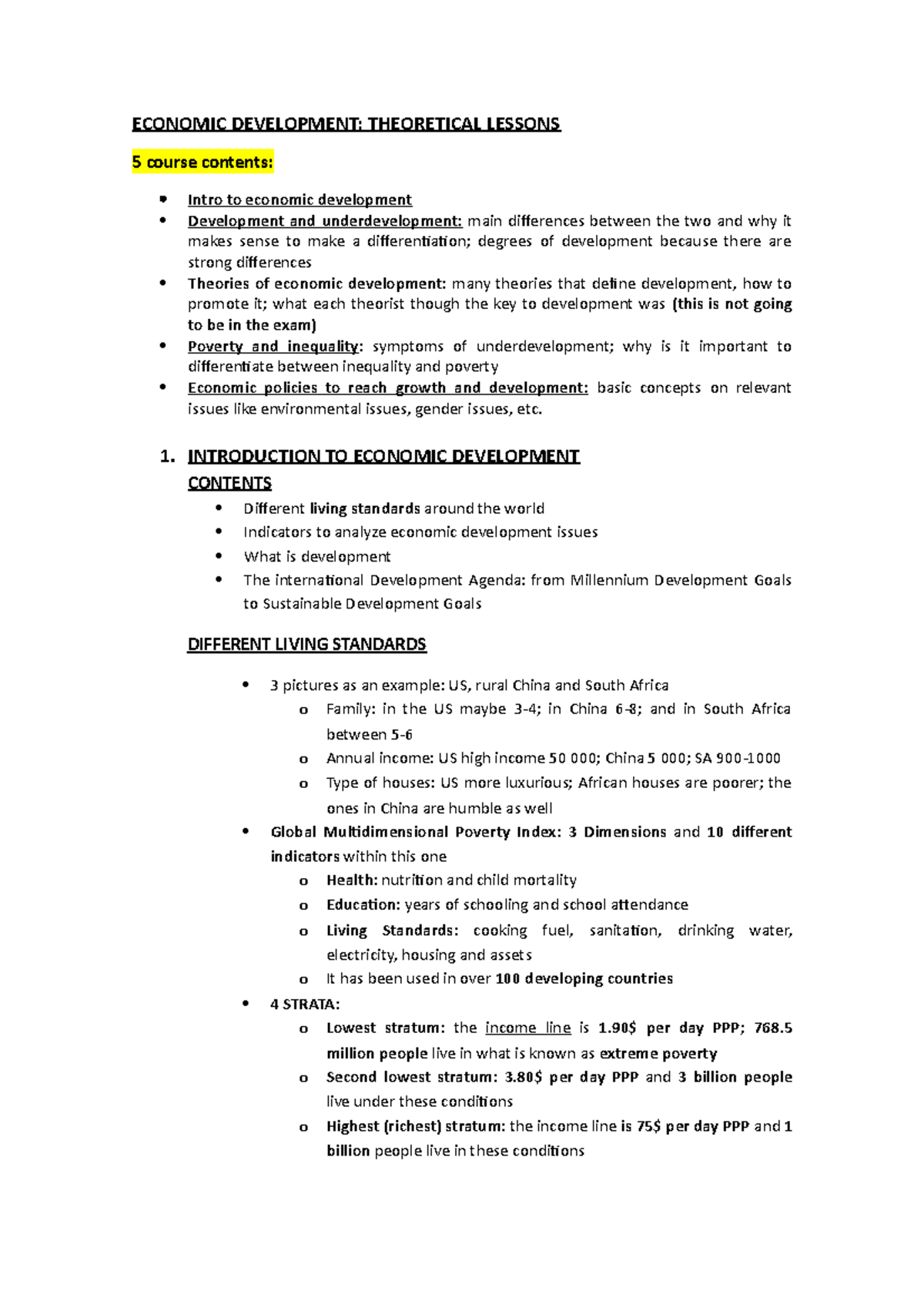 Economic Development - ECONOMIC DEVELOPMENT: THEORETICAL LESSONS 5 ...