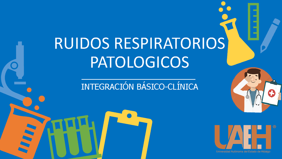 Ruidos Respiratorios - Se trata de la prueba de fuerza y contenido de ...