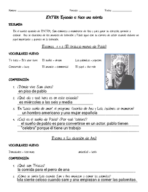 [Solved] Fill in the blank with the Spanish word that best completes ...