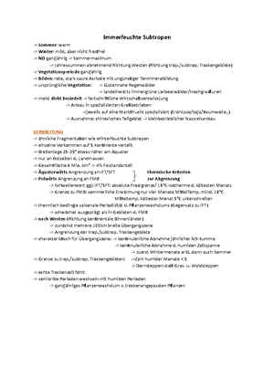VL 2 Ökozonen der Erde - 2. Tropen 2. Geofaktoren und Gliederung Die ...