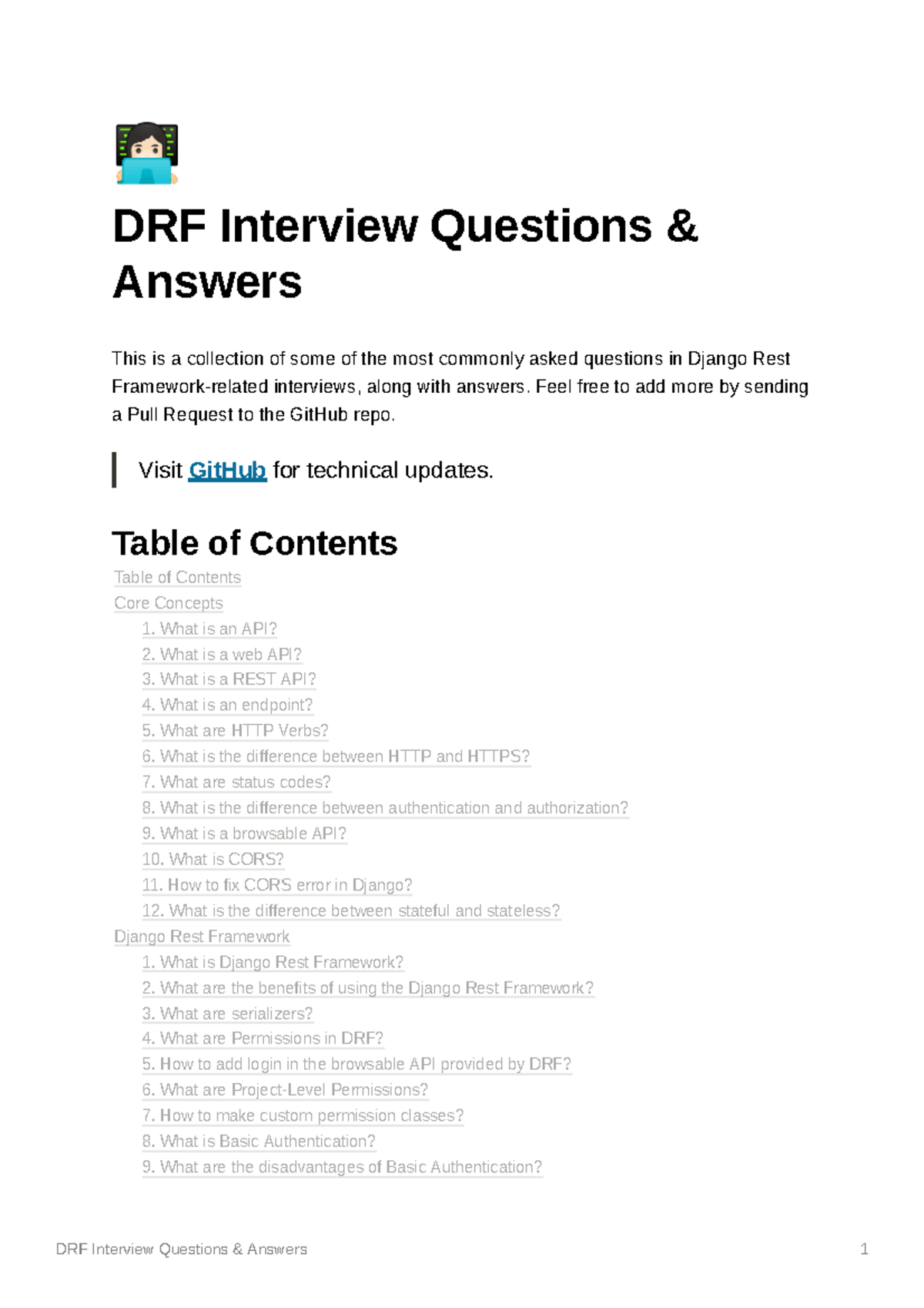 DRF Interview Questions Answers - DRF Interview Questions & Answers ...