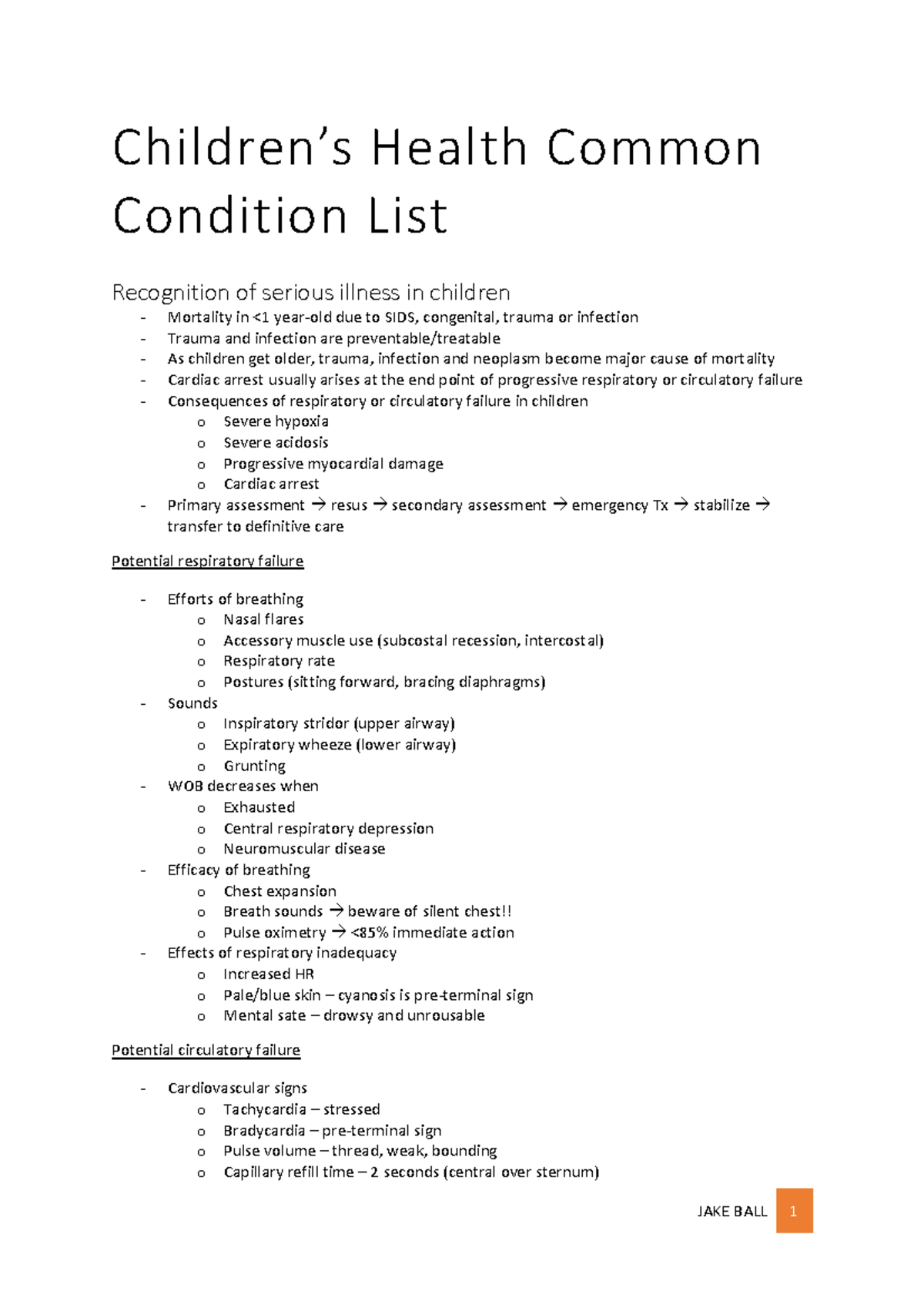 Children S Health Common Condition List Children s Health Common children-s-health-common-condition-list-children-s-health-common