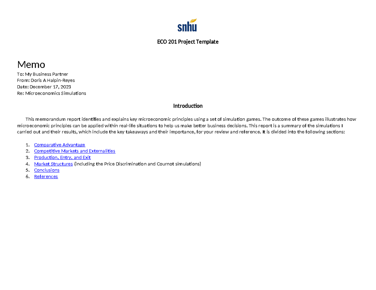ECO 201 Project Week 8 Final - 12-17-2023 - ECO 201 Project Template ...