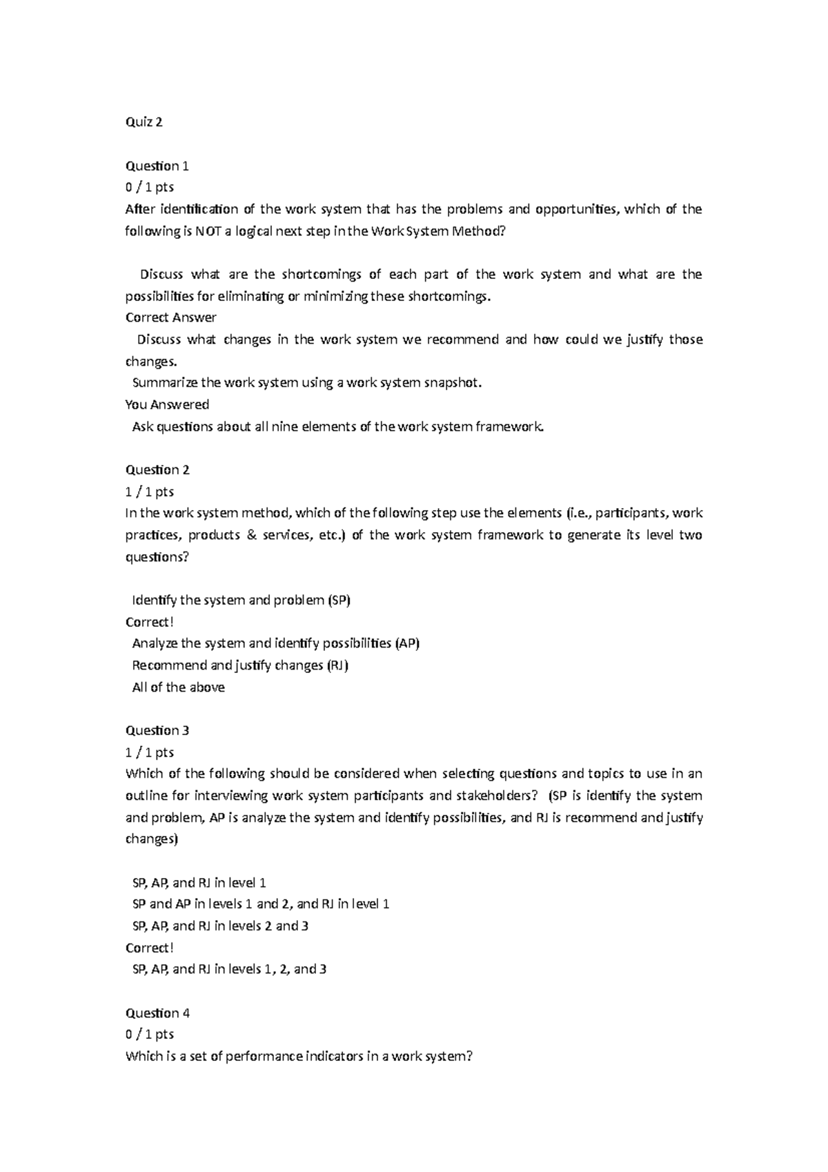 Comm 436 quiz 2 - in class - Quiz 2 Question 1 0 / 1 pts After ...