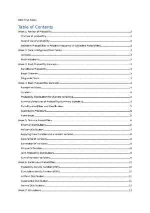 DAO1704 cheatsheet - DAO1704 - Studocu