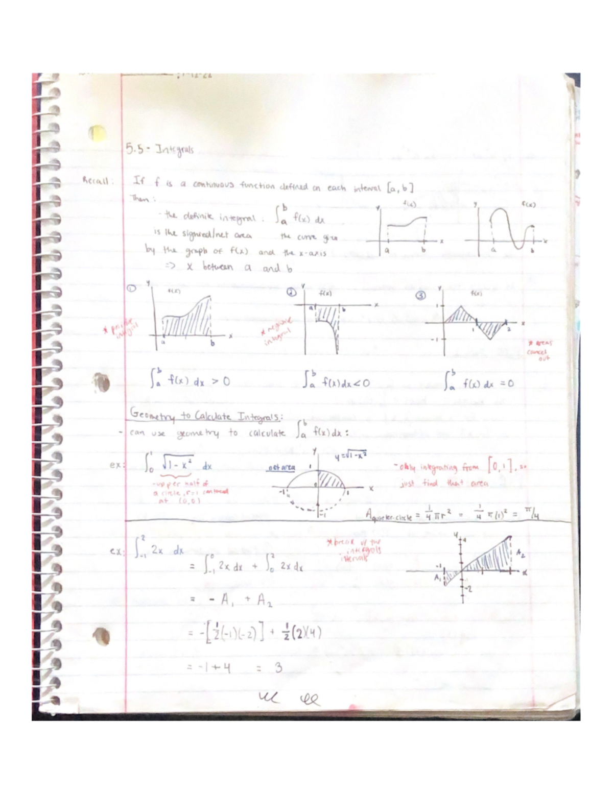 Basic Integration and U-Substitution - MATH-162 - Studocu