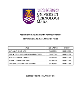 Front page of uitm formatdocx - FACULTY e. CIVIL ENGINEERING FACULTY ...