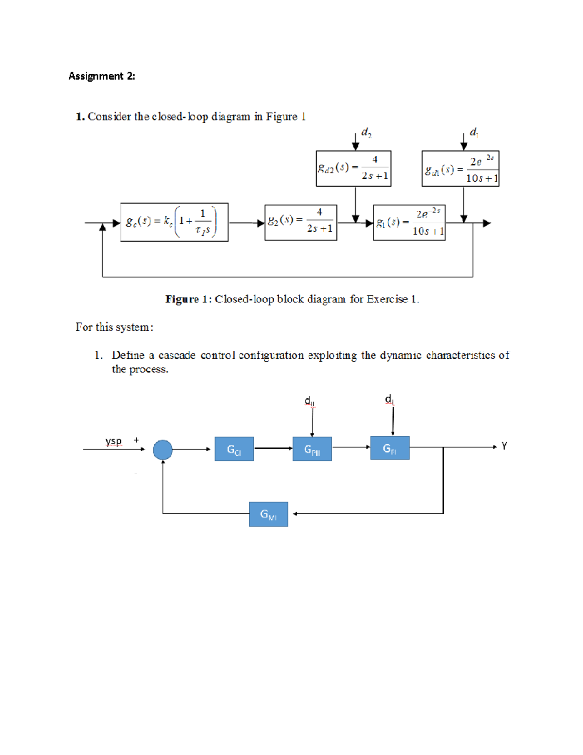 Homework 2 - Controls 2 - Assignment 2: Figure 2. Change in disturbance ...