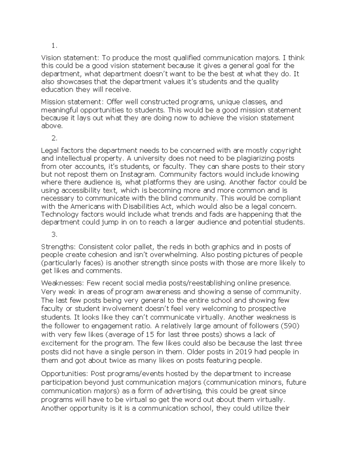 Social Media Strategy - Original ideas for different types of content ...