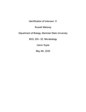 Simple Staining - Lab report - Simple Staining Written by: Kathleen ...