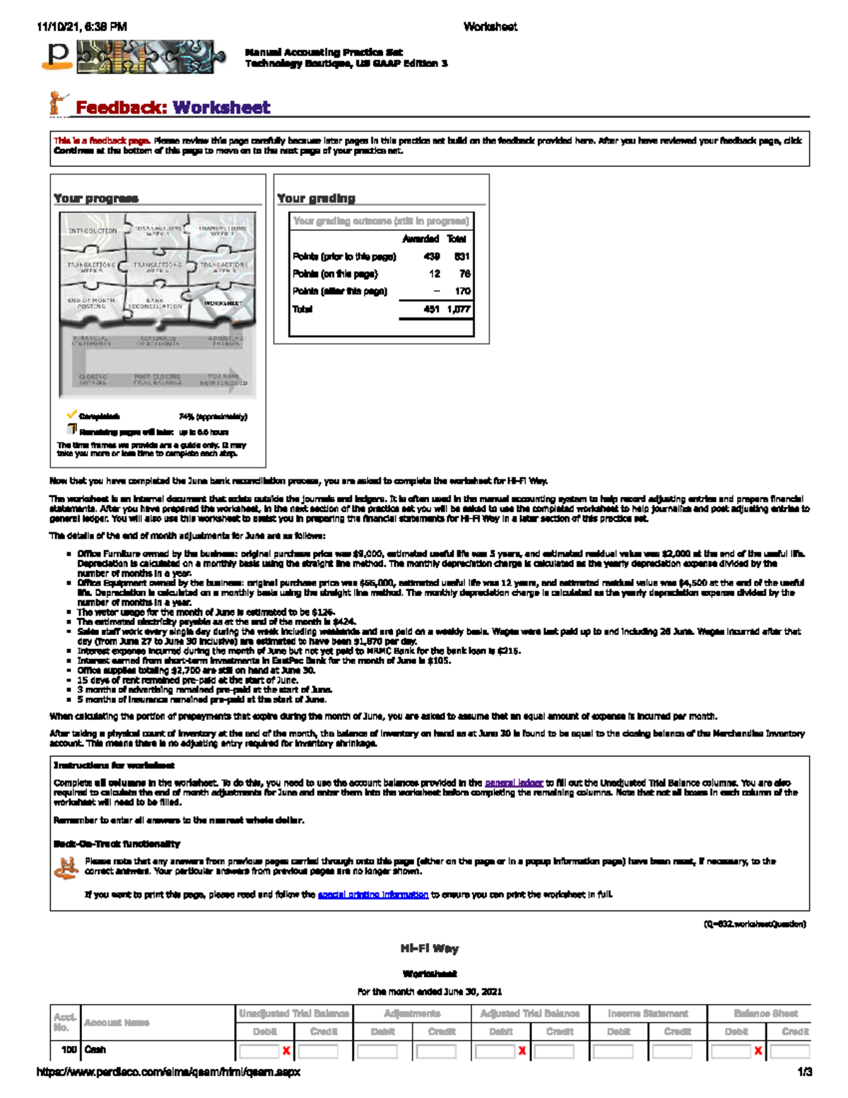 Perdisco Worksheet Answer Key - 6:38 PM Worksheet p Manual Accounting ...