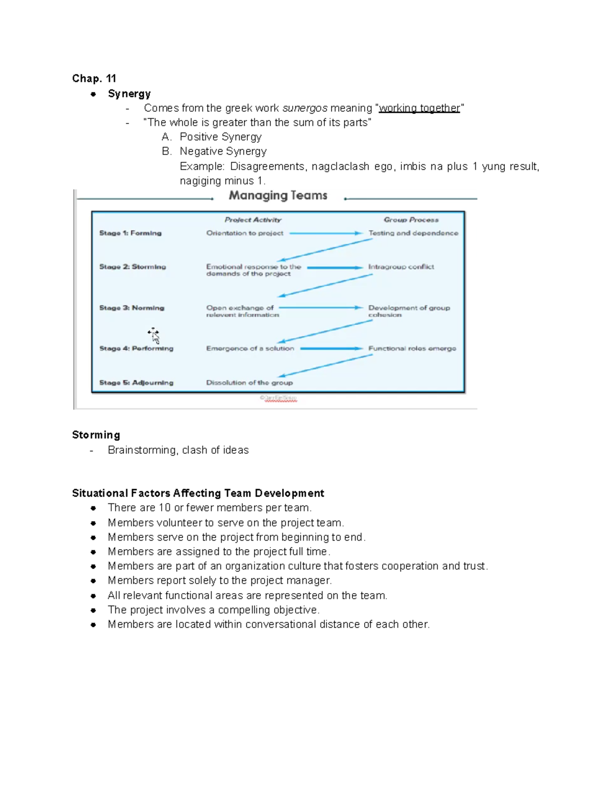 A9 Chap 11 - Project management techniques and methodologies are ...