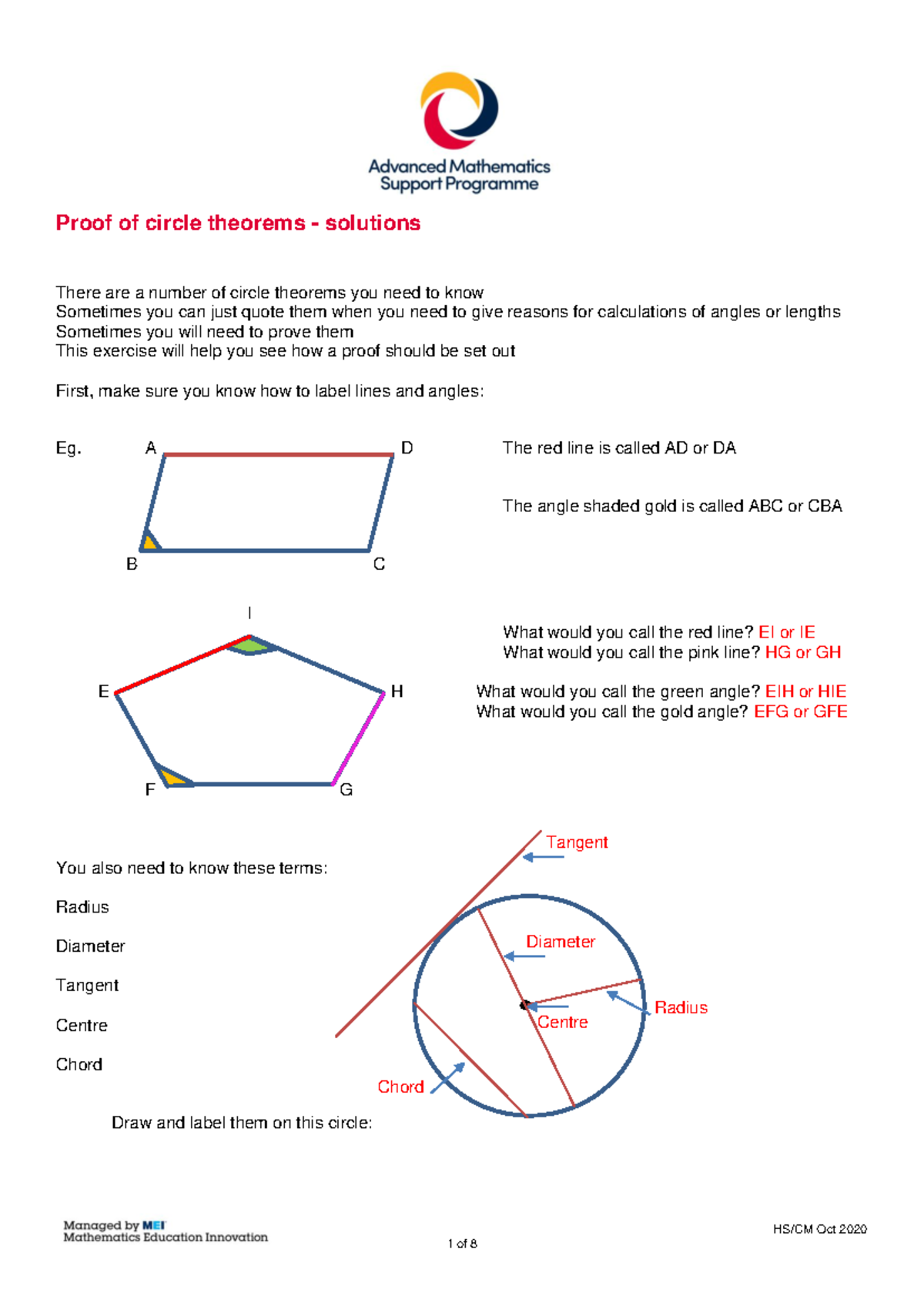proof of citcle theorems for discussion - HS/CM Oct 2020 Proof of circle theorems - solutions ...
