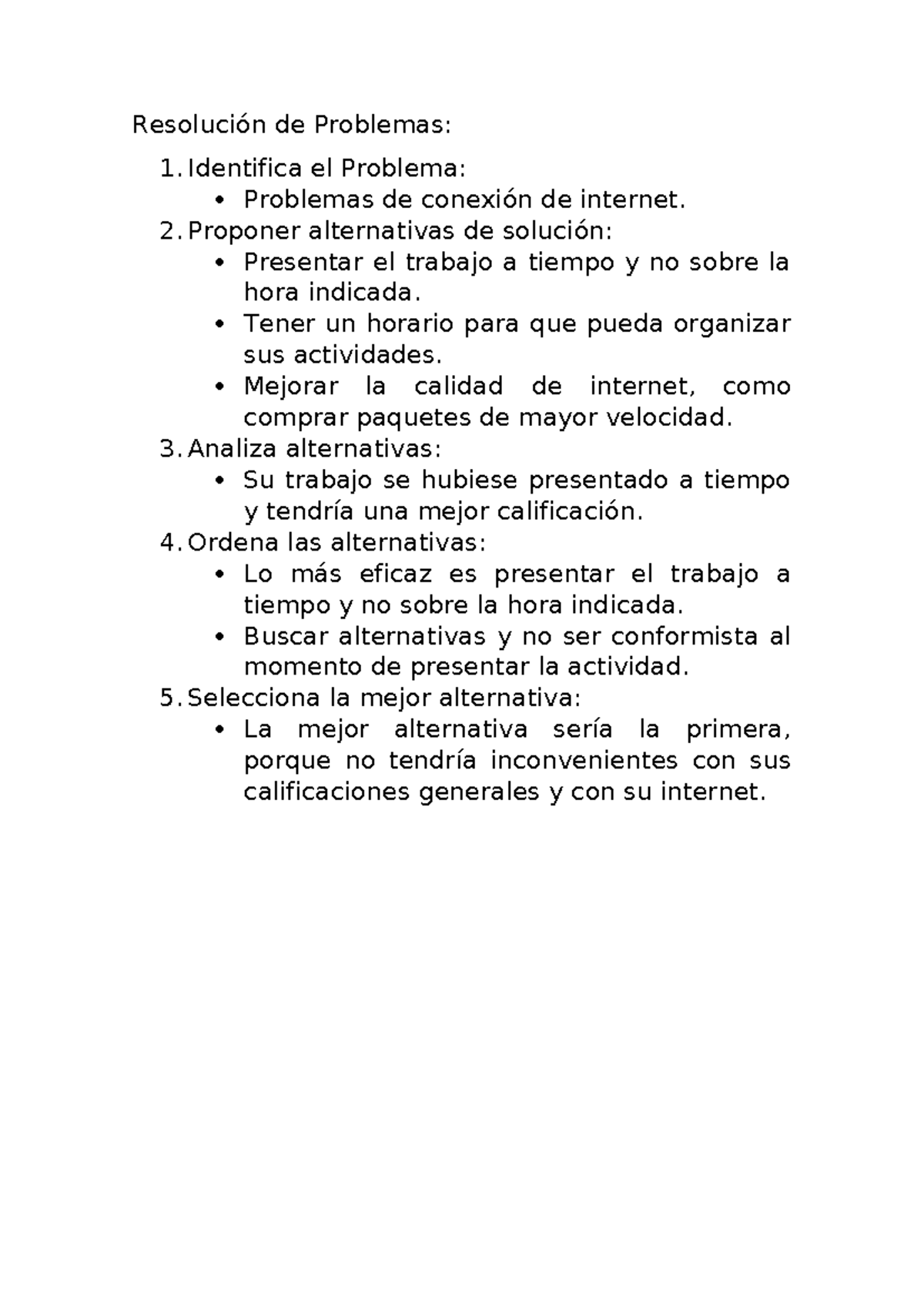 IVU Actividad 11 ddd - Resolución de Problemas: 1. Identifica el ...