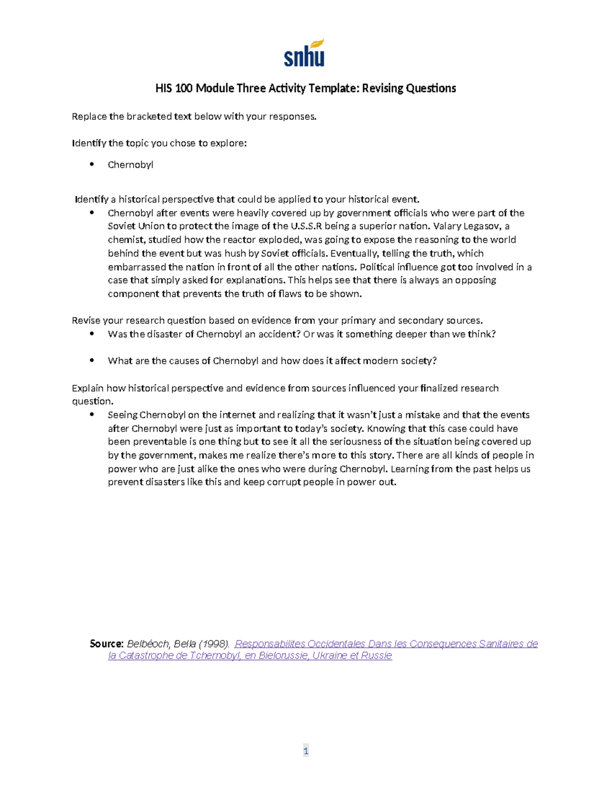 History Mod 3-2 - For mods - HIS 100 Module Three Activity Template ...