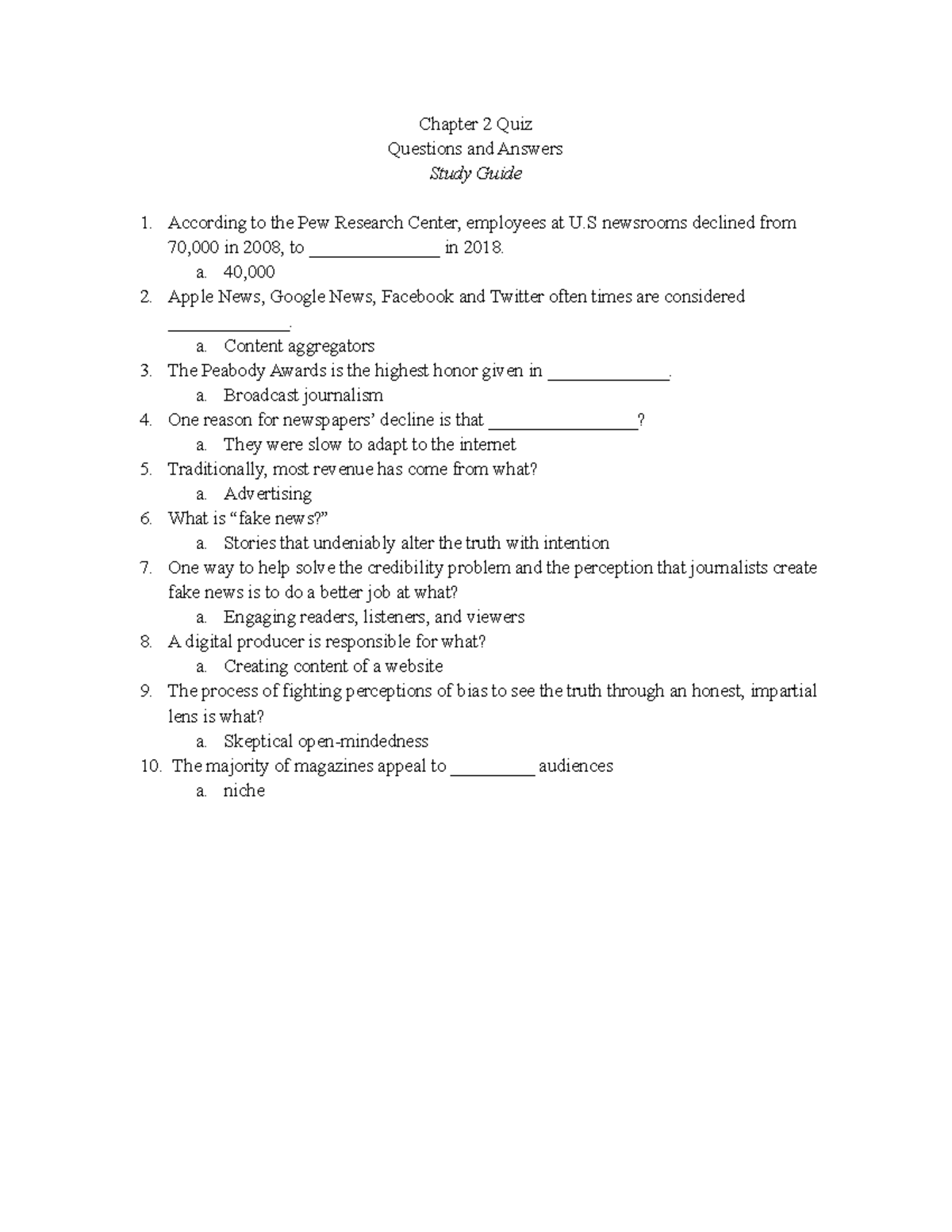 MC1313: Chapter 2 Quiz - Chapter 2 Quiz Questions and Answers Study ...