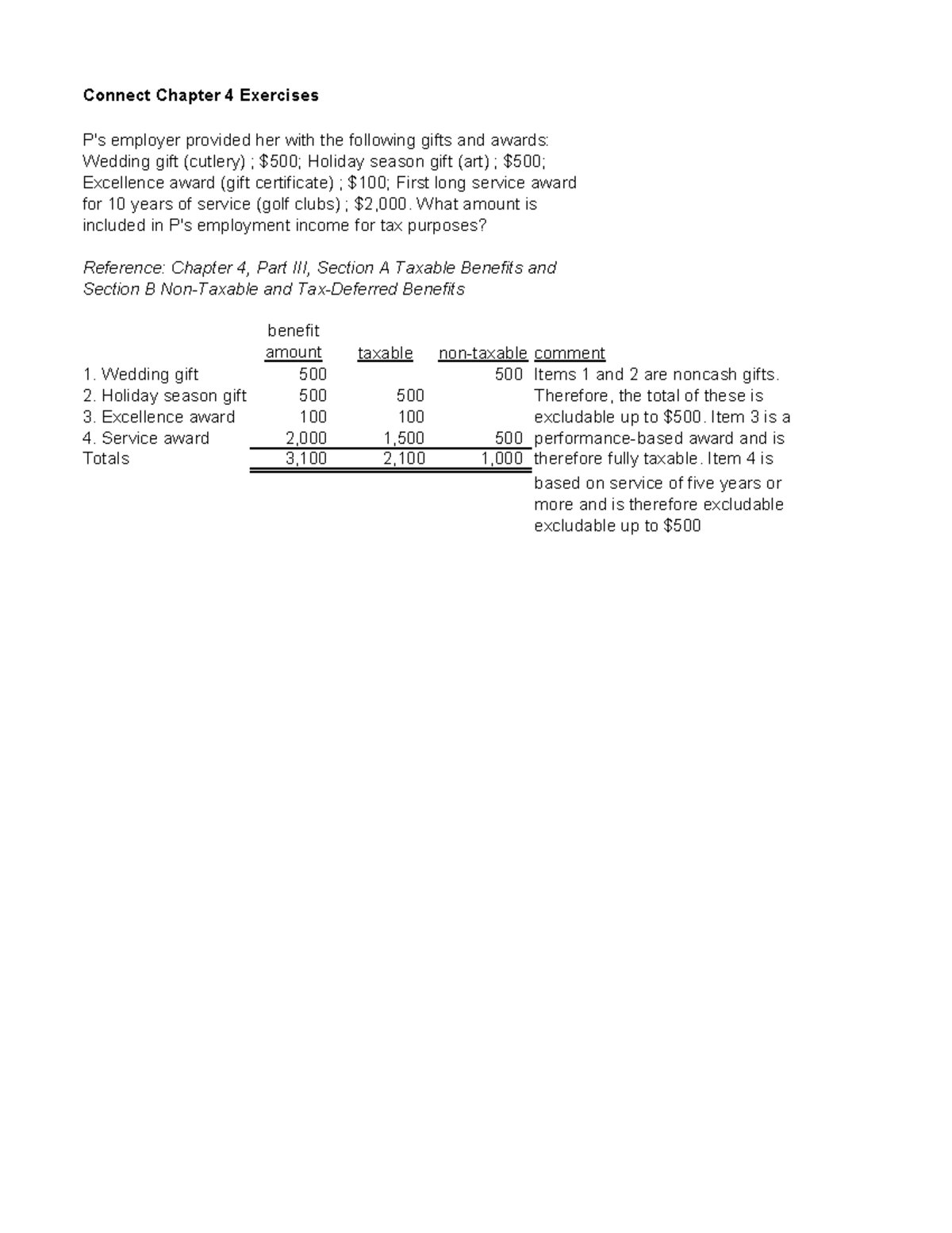 Chap 4 exercise #1 - Practice problems - Connect Chapter 4 Exercises P ...