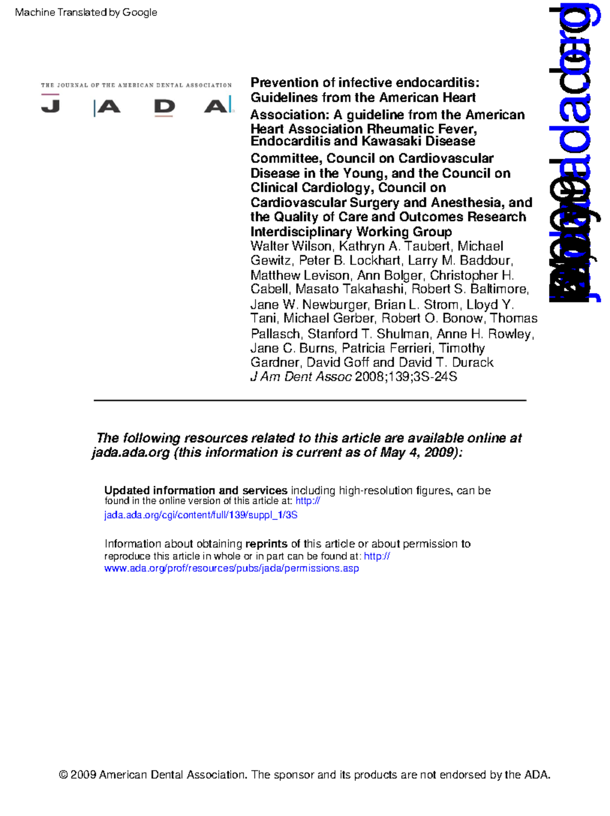 ADA 2008 Full 2 - ADA - Updated information and services including high ...