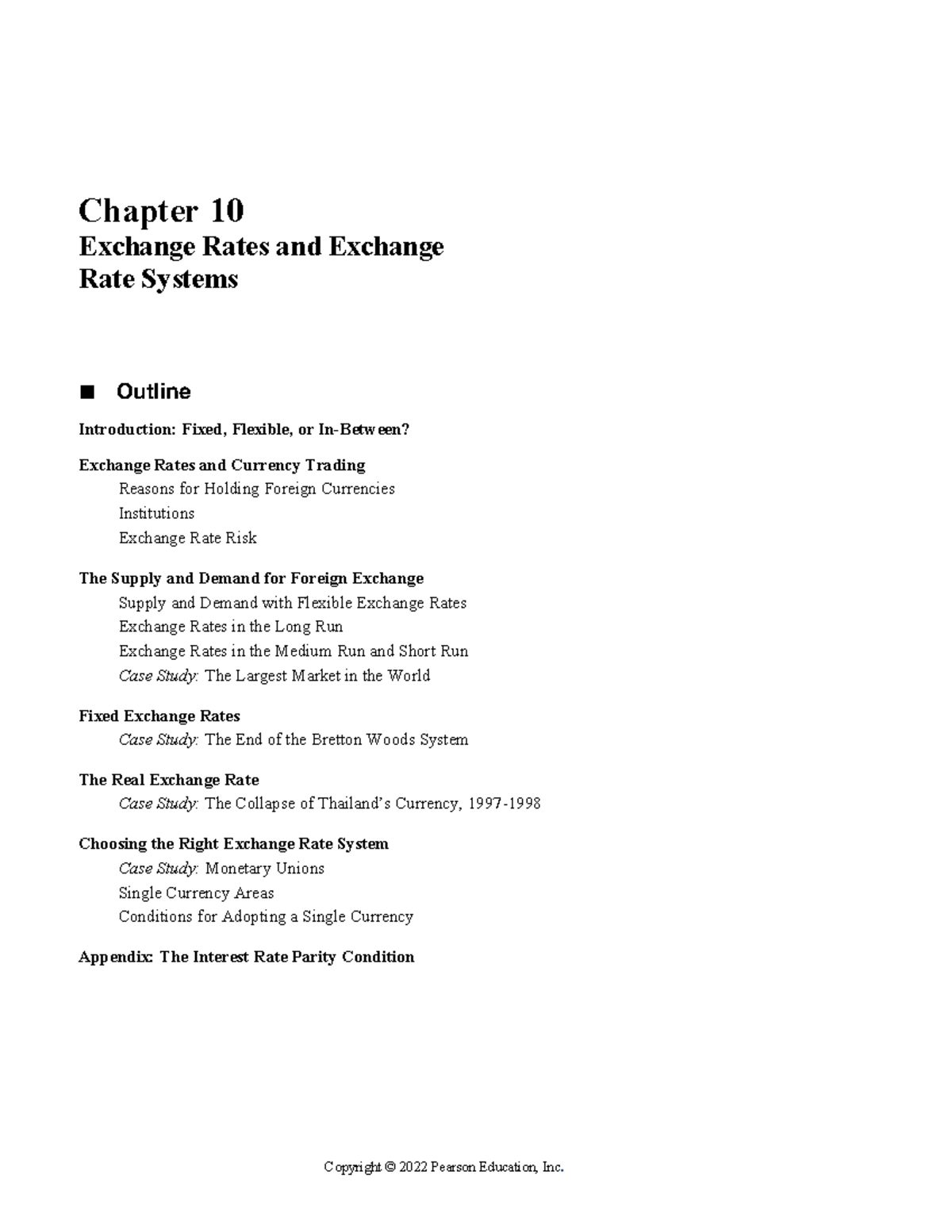 Gerber ie8e im 10 - TEST BANK - Chapter 10 Exchange Rates and Exchange ...