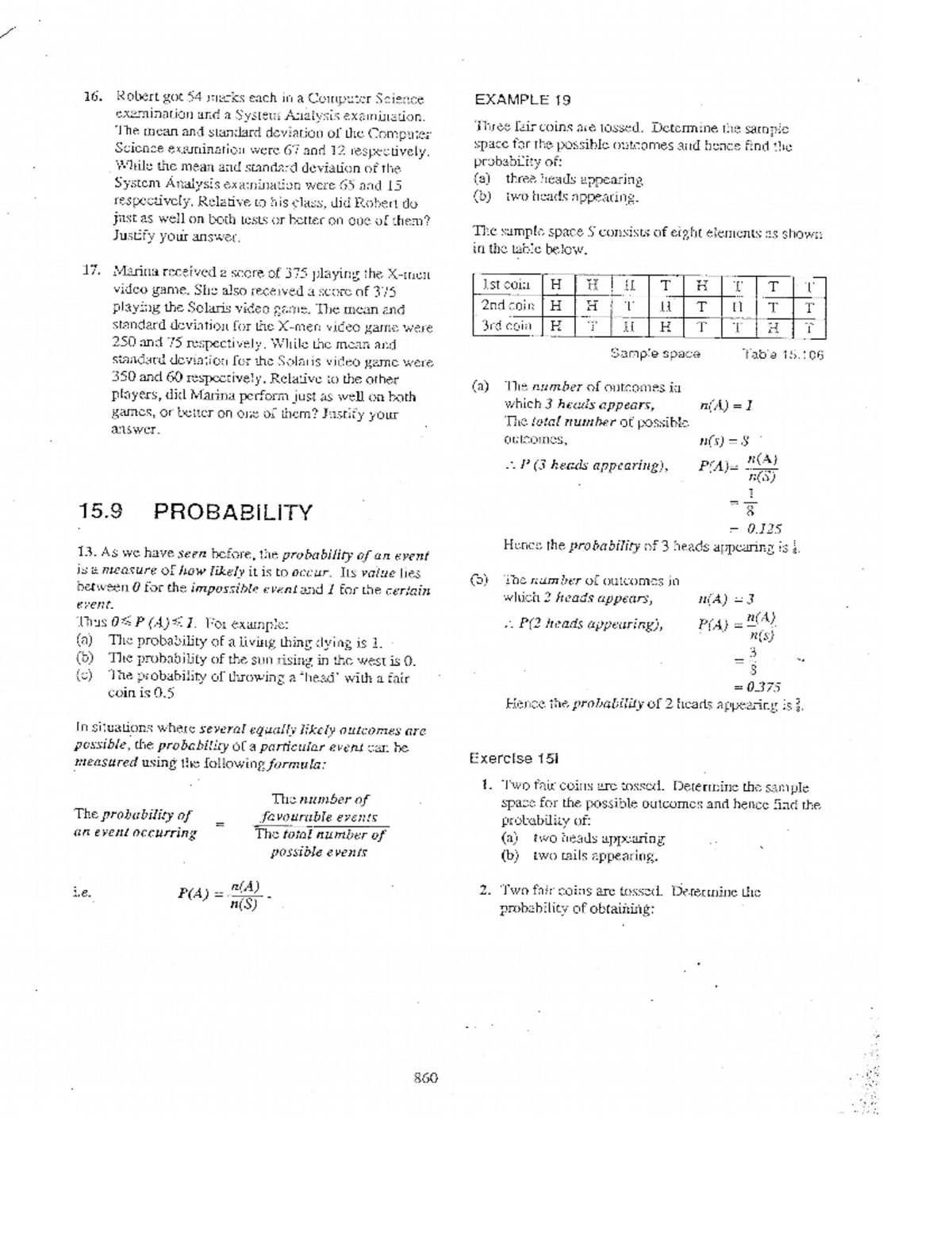 Probability - kindly read through - Computer Securty - Studocu