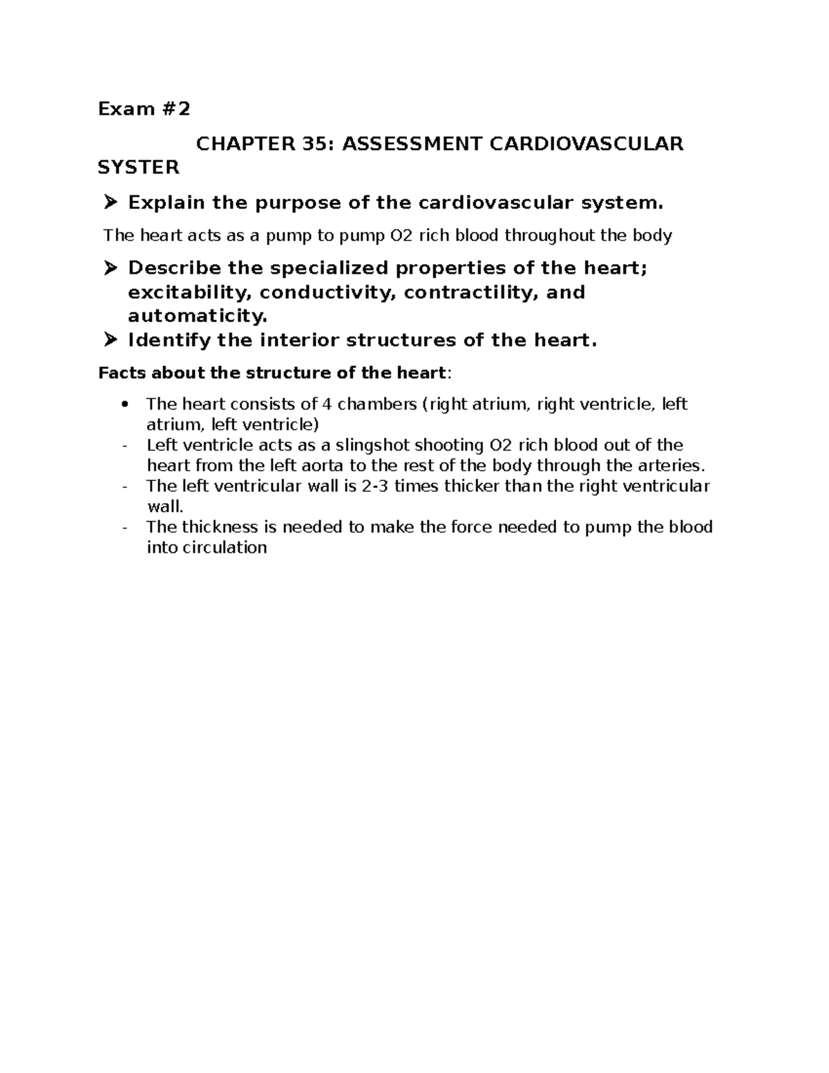 Med surg exam #2 objectives - Exam CHAPTER 35: ASSESSMENT ...
