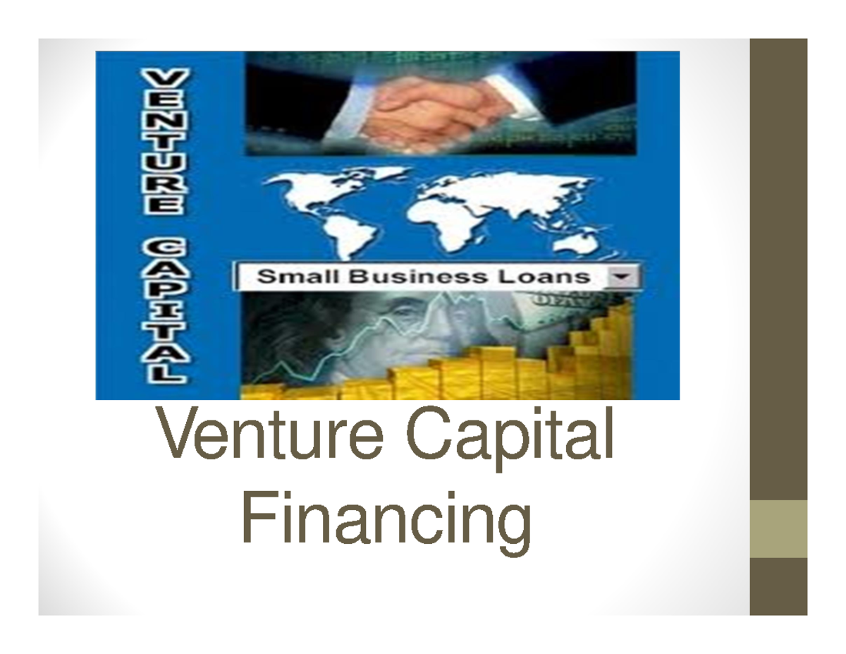 Venture Capital Financing - Venture Capital Financing Meaning Venture ...