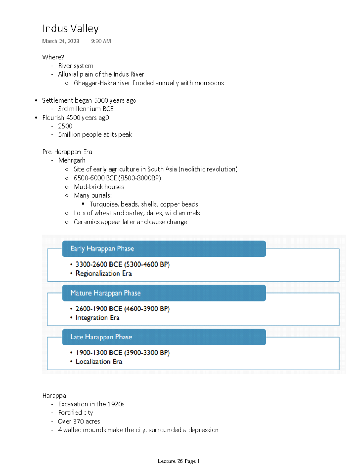 Lecture 26 - Where? - River system - Alluvial plain of the Indus River ...
