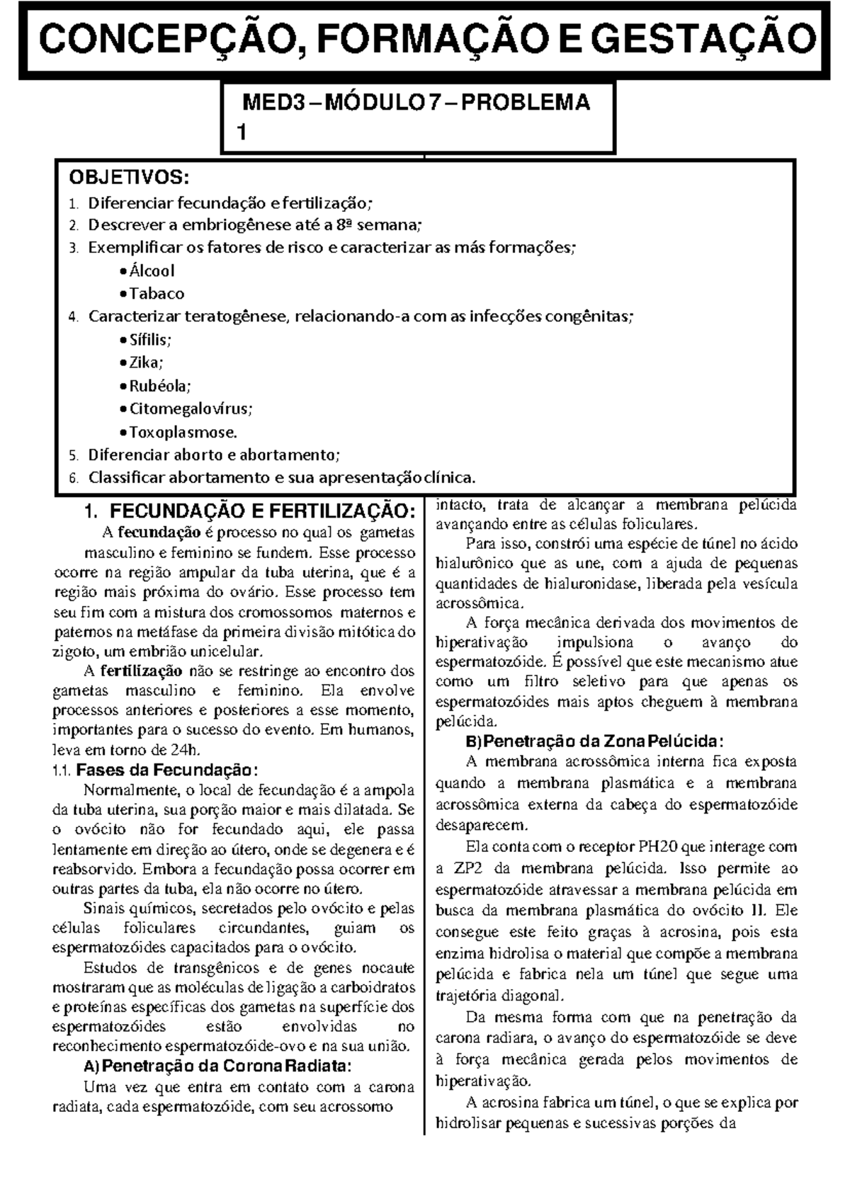 Tutoria 2 - MED3 - ASE7 - Módulo 7 - E MED3 7 PROBLEMA 1 OBJETIVOS: 1 ...