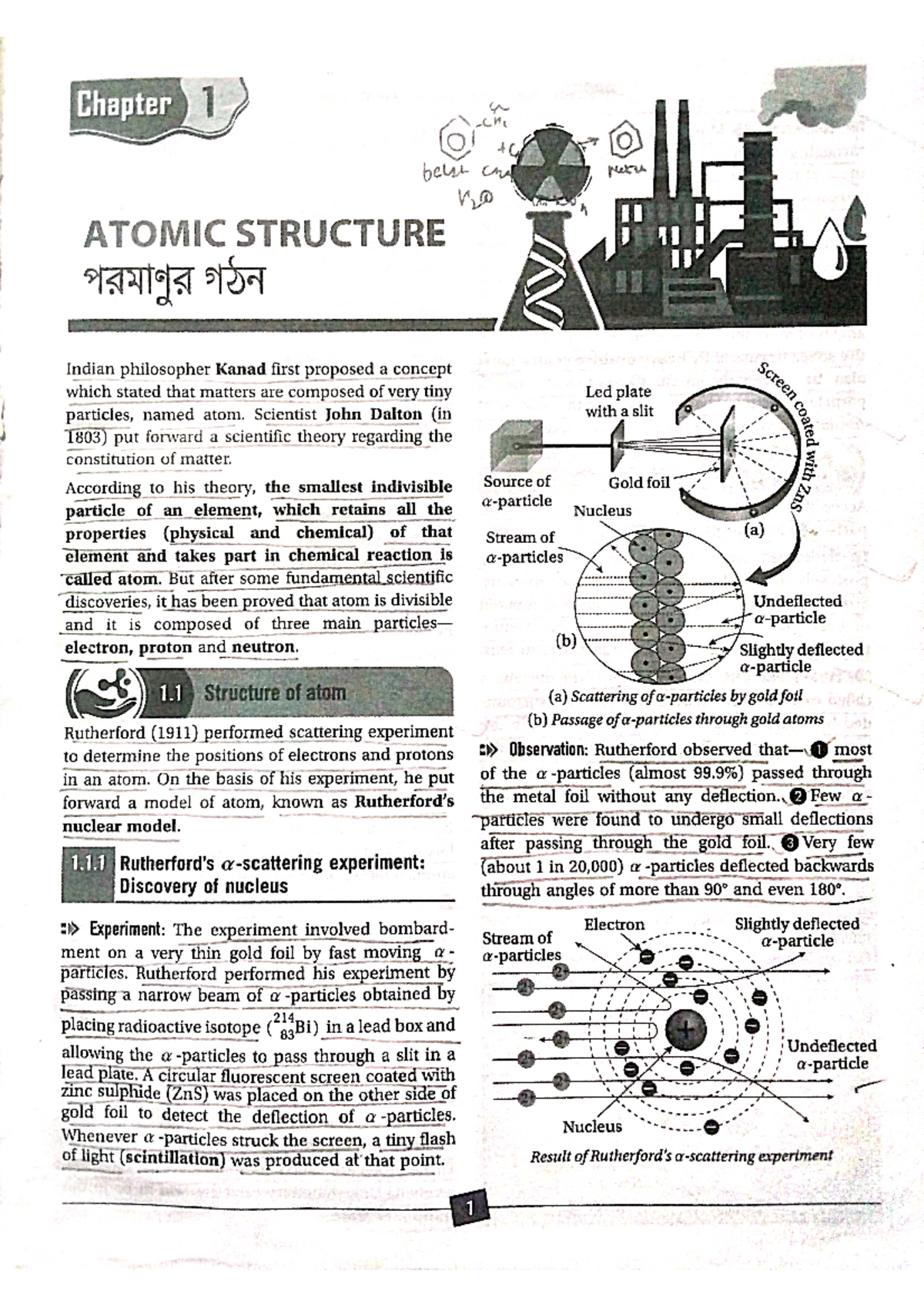 Atomic Structure - Very informative - chemistry - Studocu