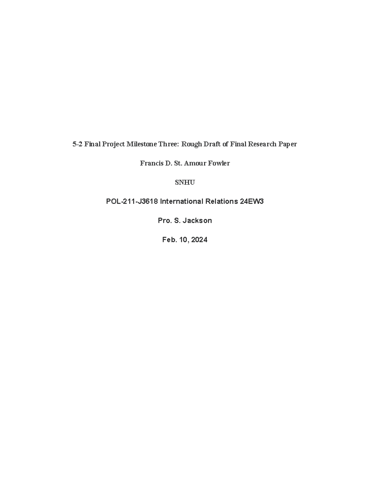 5-2 Final Project Milestone Three Rough Draft of Final Research Paper ...