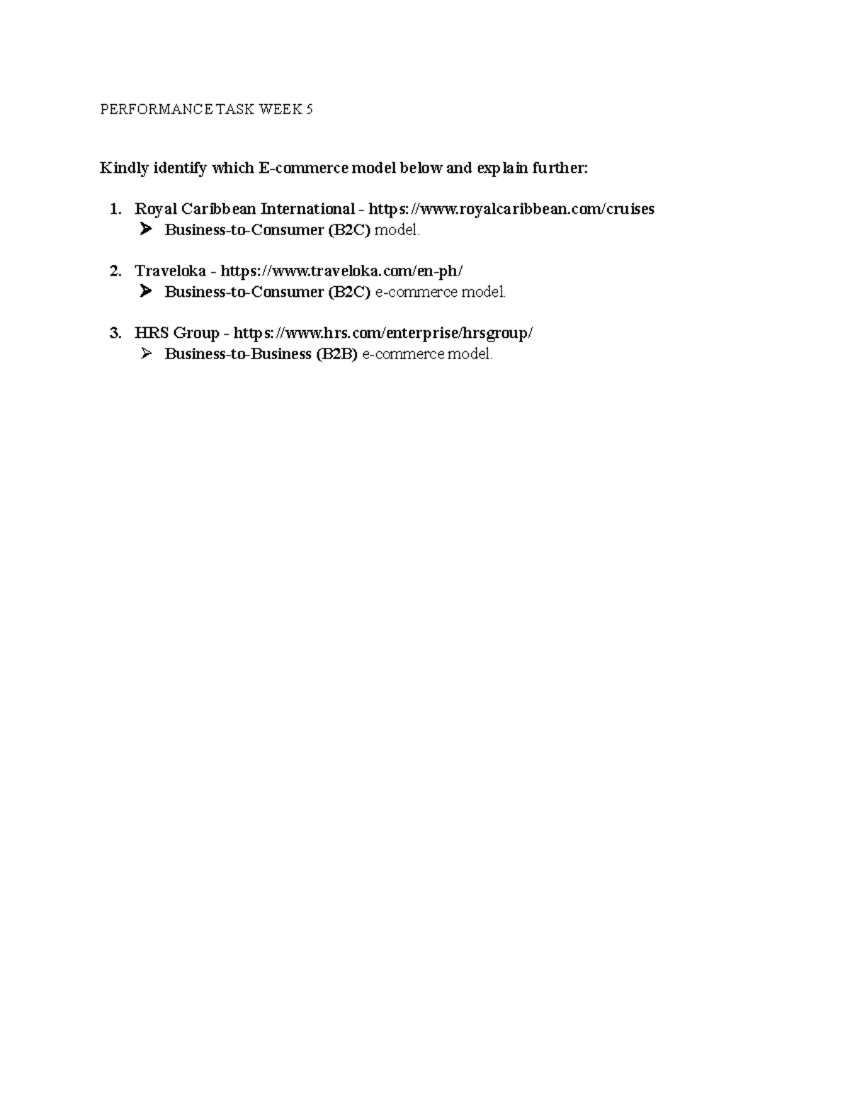 Performance TASK WEEK 5 - Applied Business Tools and Technologies ...