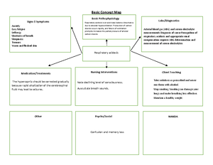 Basic Concept Map week 3 copd - Basic Concept Map Shortness breath ...