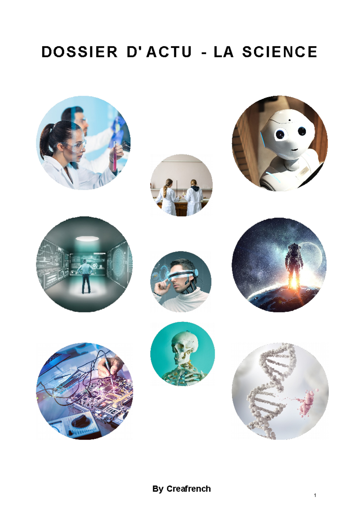 Etucrea - Dossier ACTU - Science - 2223 - 1 DOSSIER D' ACTU - LA ...