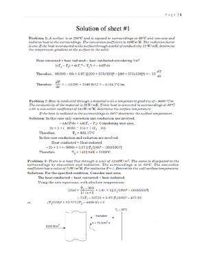 Internal forced convection - Chapter 3 Internal forced convection ...