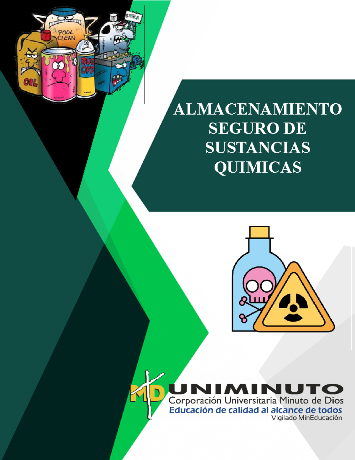 Cartilla DE Modelo-riesgo quimico - ALMACENAMIENTO SEGURO DE SUSTANCIAS QUIMICAS ALMACENAMIENTO ...