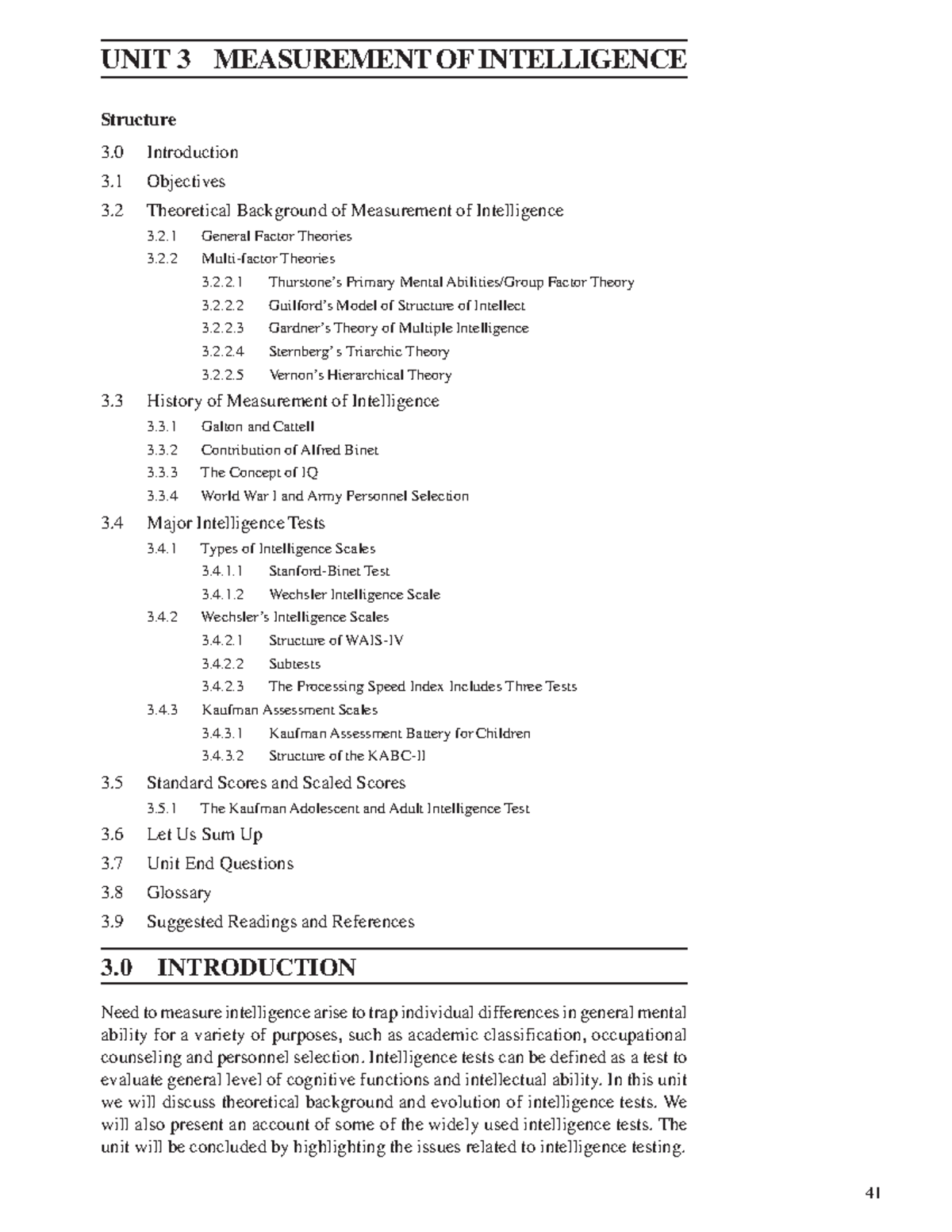 Unit-3 intelligence test - Multiple Theories of Intelligence (Guilford ...