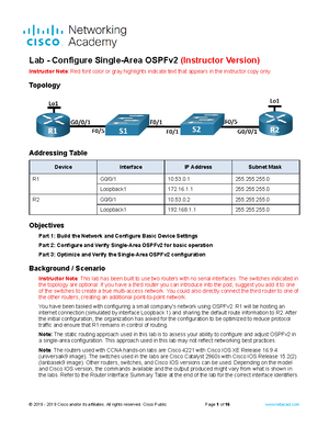6.8.2 Lab - Configure NAT for IPv4 - ILM - Lab - Configure NAT for IPv4 (Instructor Version ...
