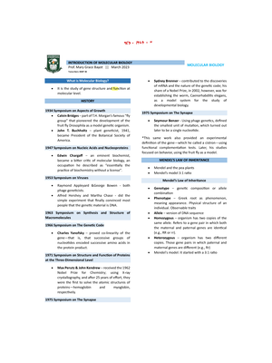 Shermalyn hussin - The Human Genome Project - Name: Shermalyn M. Hussin ...