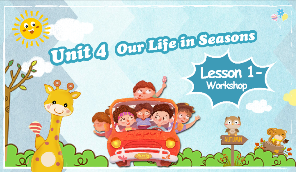 Demo - Life in Seasons - Unit4 OurLifein Seasons If Lesson 7 Workshop ...