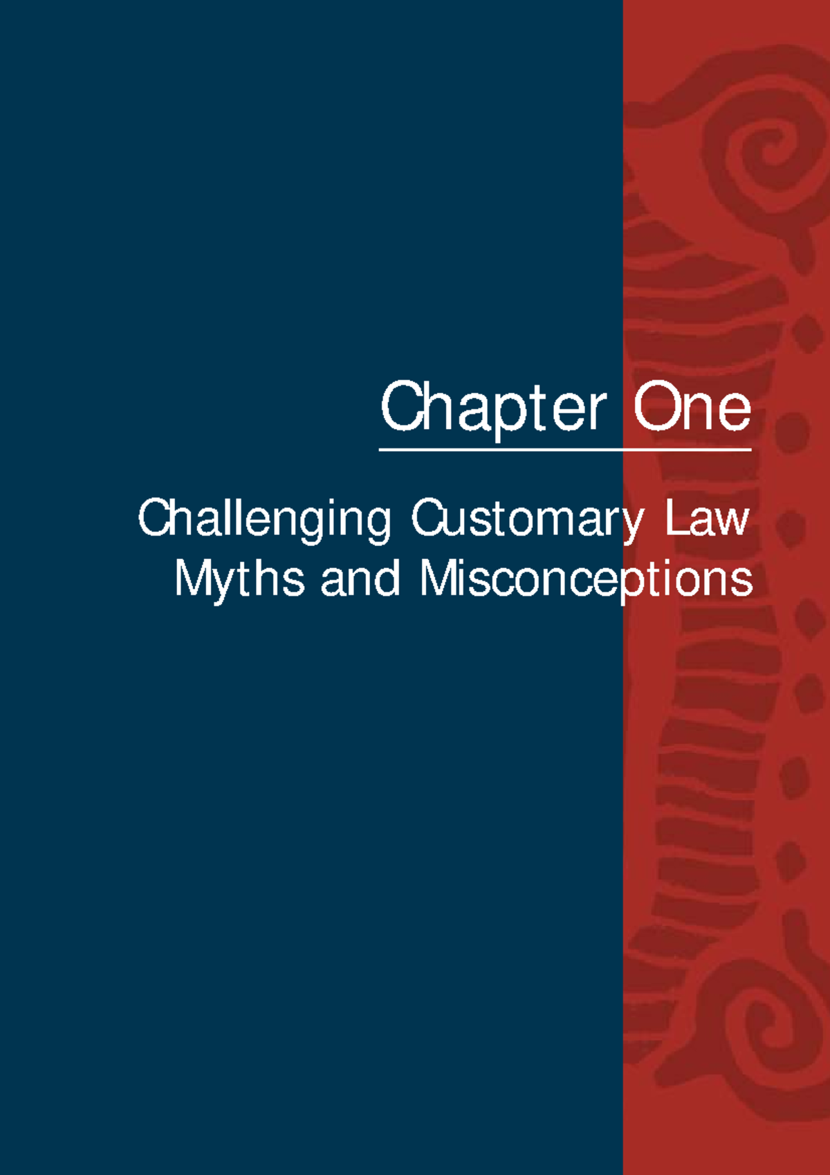 Aboriginal Customary Laws The interaction of Western Australian law ...