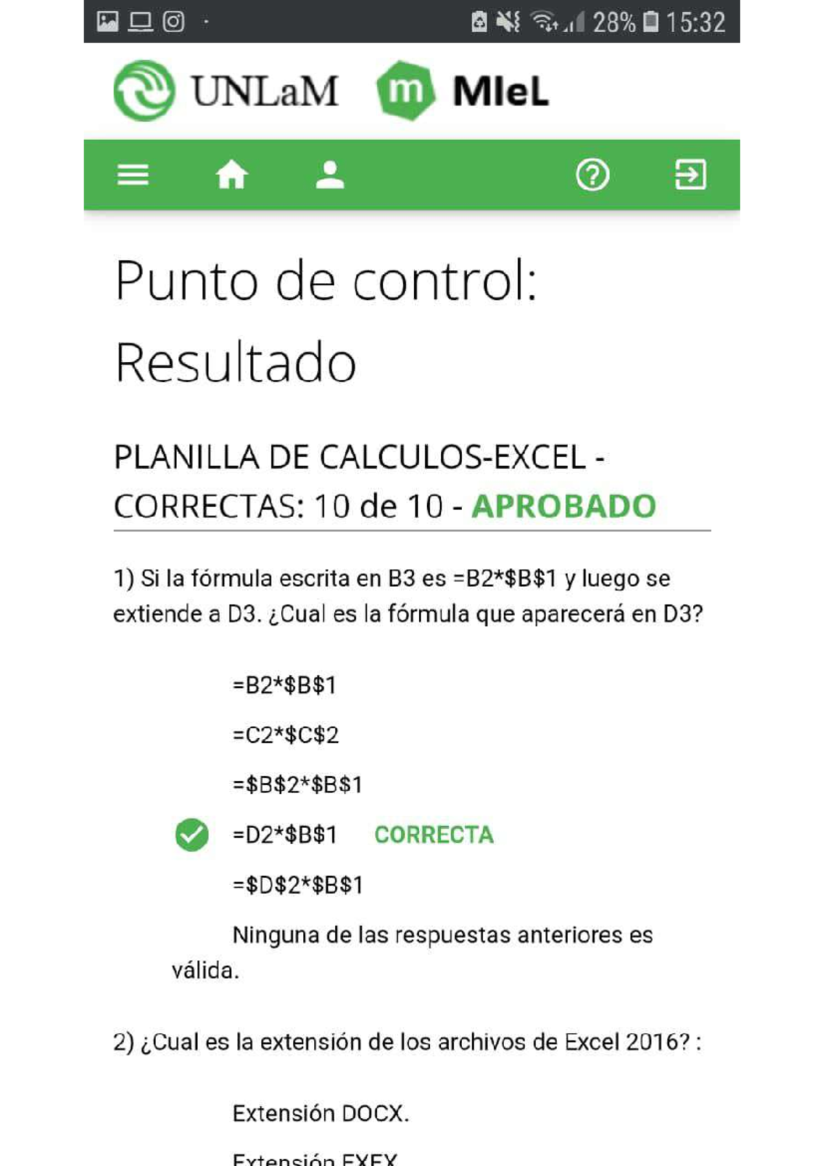 Segundo Examen Compu 1 - - Studocu